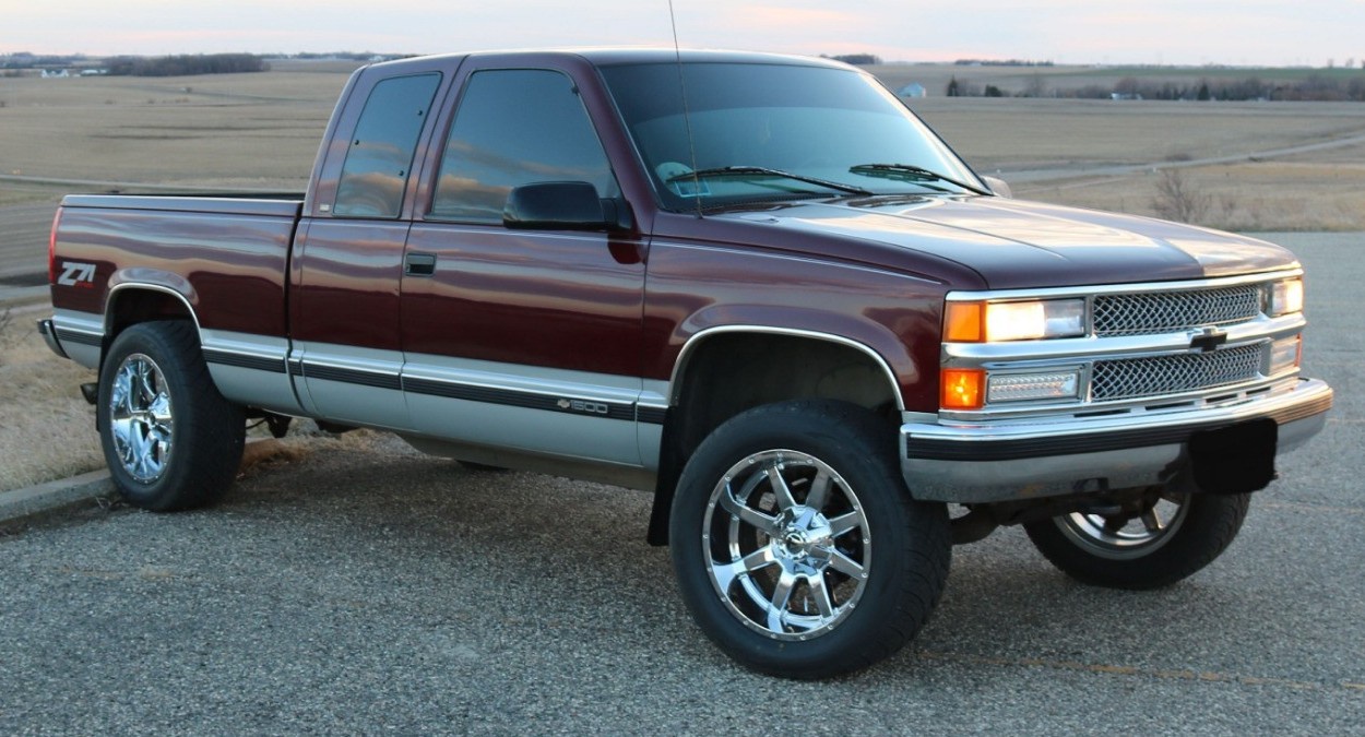 What Wheels and Tires Best Fit a 1989-98 OBS Chevrolet K1500? | Custom ...