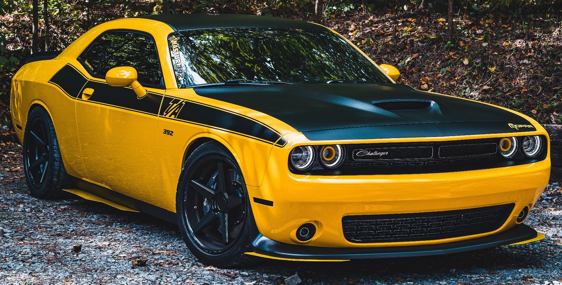 Yellow Dodge Challenger Black Rims A Sneak Peek At The 2011 Challenger