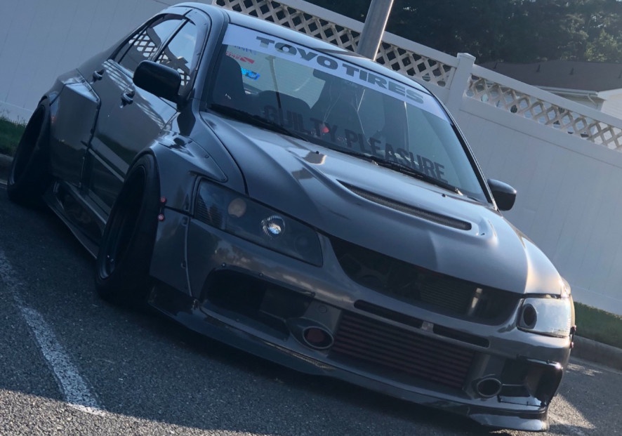 What Wheels & Tires Best Fit A Mitsubishi Lancer EVO 8 and 9? | Fitment ...