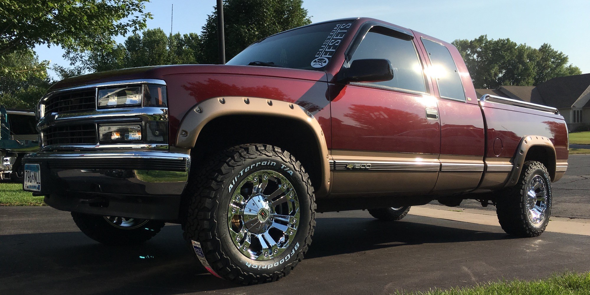 What Wheels and Tires Best Fit a 1989-98 OBS Chevrolet K1500? | Custom ...