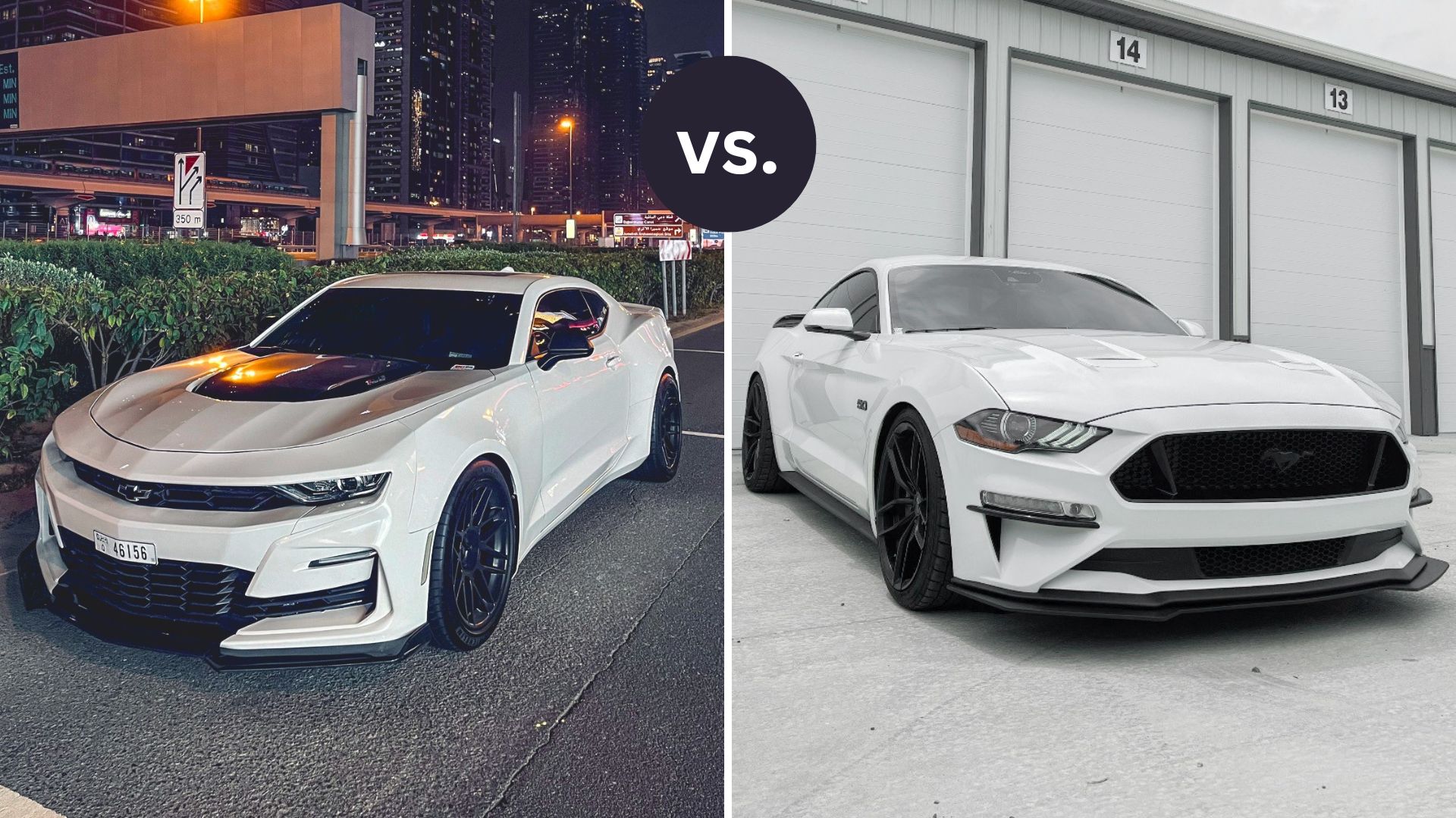 Camaro Vs Iomaitheoir Vs Mustang MUSTANG GT 2024 Vs CAMARO SS 2024