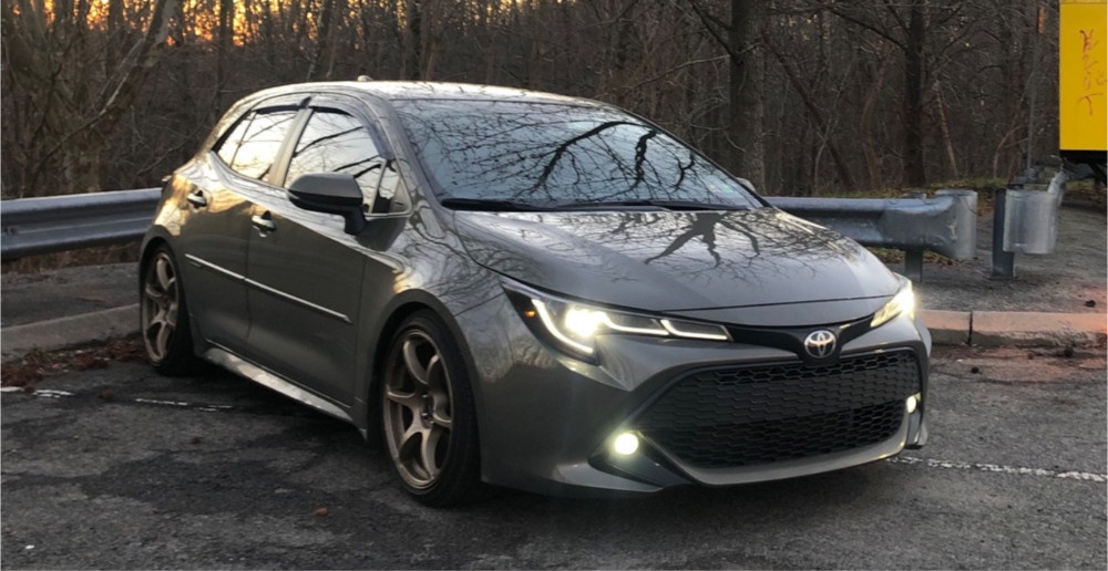 What Wheels and Tires Best Fit The Toyota Corolla XSE Hatchback ...