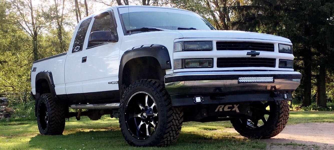 What Wheels and Tires Best Fit a 1989-98 OBS Chevrolet K1500? | Custom ...