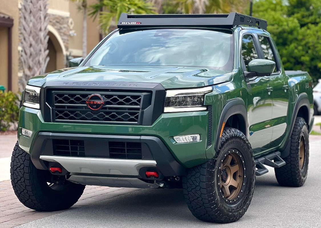 Current-Gen Nissan Frontier PRO-4X Wheel and Tire Fitment Guide ...